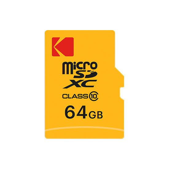 AFC Trading. Kodak Micro SDHC Memory Card Class 10 (Extra Performance) 64 GB