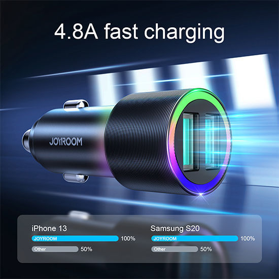 AFC Trading. Joyroom 4.8A Dual Port USB Car Charger