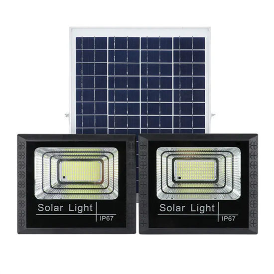 AFC Trading. Solar Floodlight 2pcs W/Remote Control - 60W